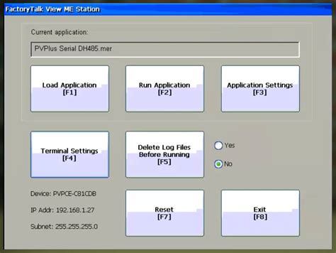 panelview plus how to view or edit your rslinx enterprise settings