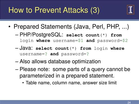 Ppt 463 5 2 Sql Injection Attacks Powerpoint Presentation Free Download Id 690247
