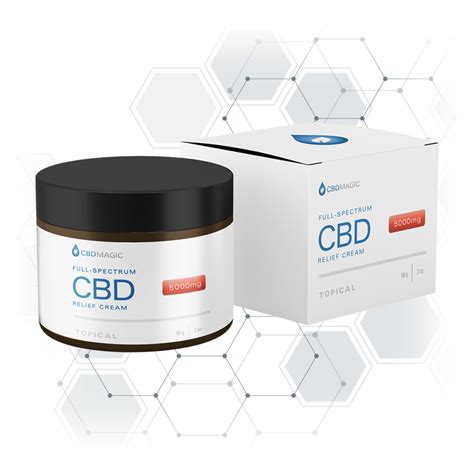 Cbdmagic Pain Relief Cream 5000mg Cbd Oil Canada