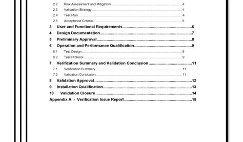 Software Validation Protocol Template Spreadsheet Validation Template Williamson