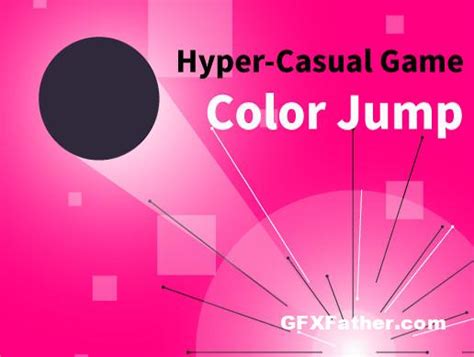 Hyper Casual Game Color Jump Unity Asset V11 Gfxfather