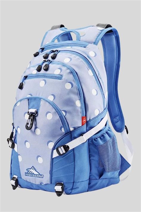 Polka Dot Backpack For Back To School