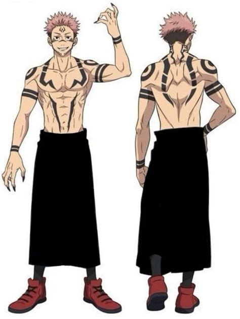 Sukuna Full Body Tattoo