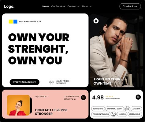 Hero Section For Landing Page Web 30 Figma