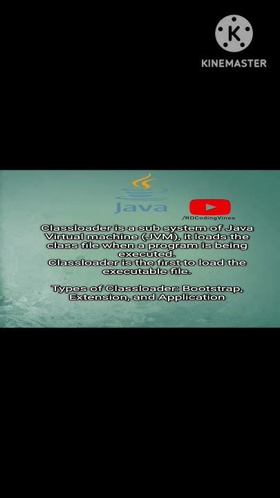 Classloader In Java Rdcodingvines Java Javaprogramming