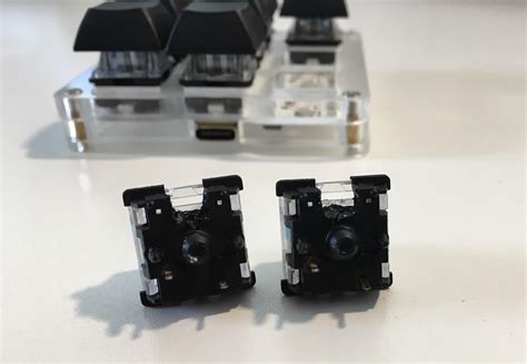 NSFW Making These Gaterons Clear SMD LEDs Required Some Creative Usage Of A Soldering Iron