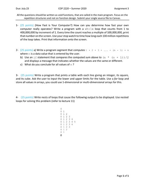 Solved This Is Programming In C All The Question Should But