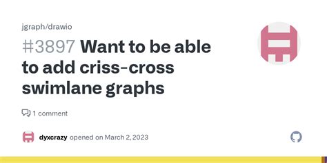Want To Be Able To Add Criss Cross Swimlane Graphs · Issue 3897