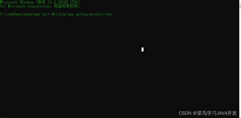 SpringBoot Vue3第一章 搭建项目 java vue3项目创建视频 CSDN博客