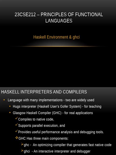 2 Haskell Environment 2 Autosaved Autosaved Pdf Data Type Boolean Data Type