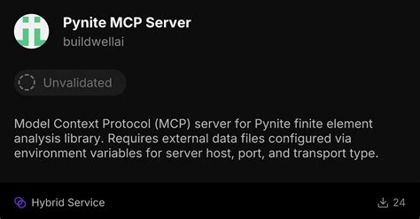 Pynite Mcp Server Mcp Servers · Lobehub