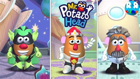 Unlocked More Costume Super Heroes Knight And Professor Mr Potato