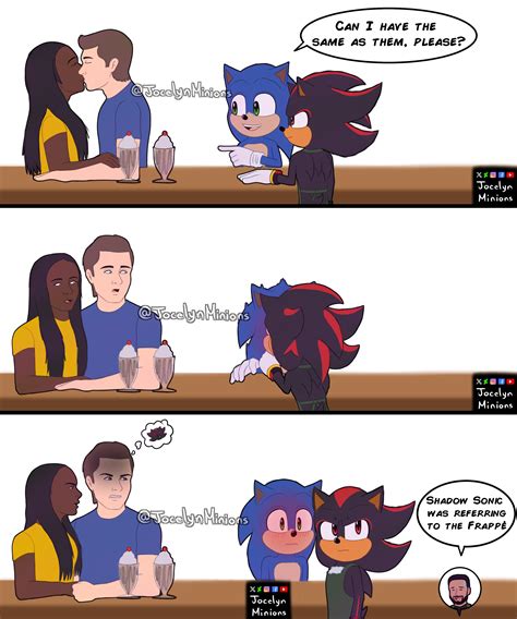 Sonadow Movie Kiss By Jocelynminions On Deviantart