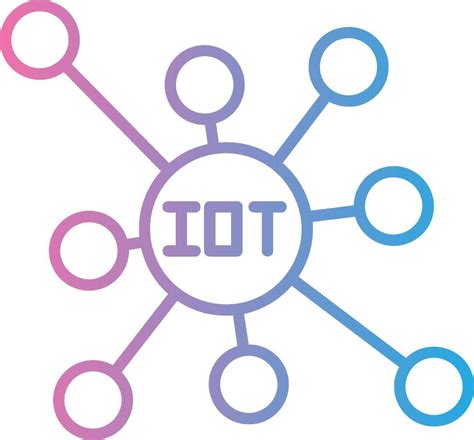 Iot Color Stroke Symbol 63120446 Vector Art At Vecteezy