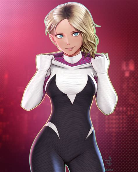Pin On Spider Gwen Art