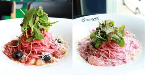 몽뜨레셰프 느끼함 제로 매콤·알싸한 비트 빨간 파스타 선보여