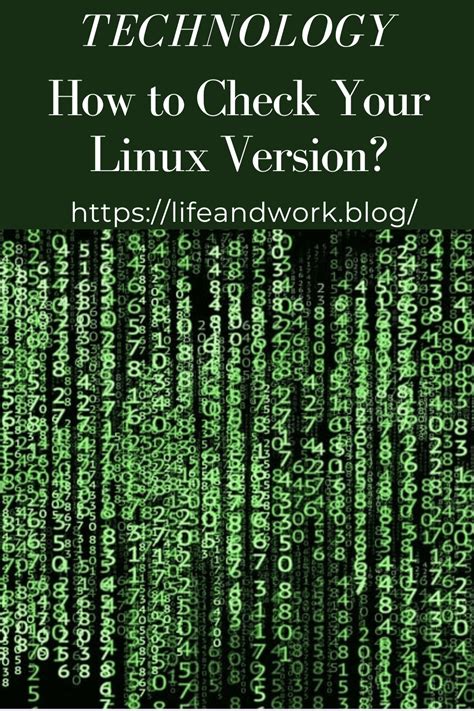 How To Check Your Linux Version