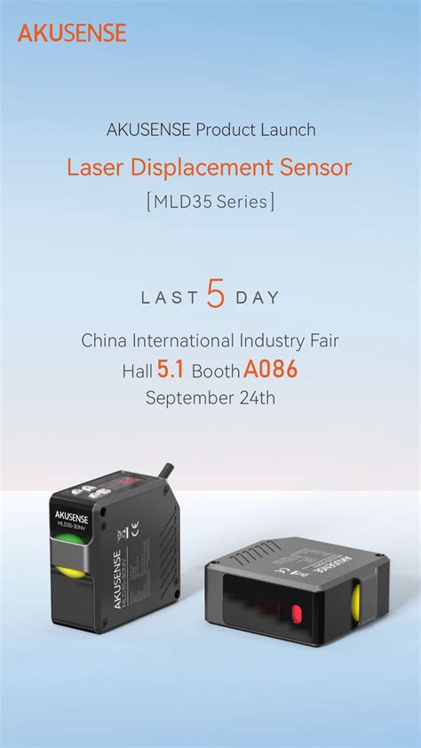 Productlaunch Photoelectricsensor Laserdisplacementsensor Sensor Akusense Global
