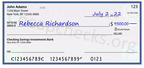 How To Write A Check For 9500 Dollars Cheap Checks