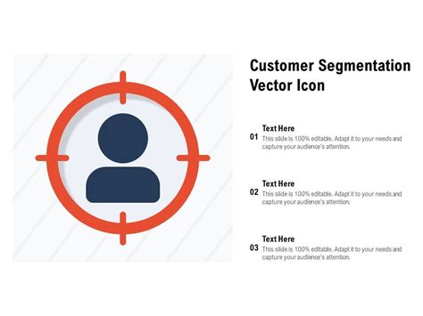 Customer Segmentation Vector Icon Ppt Styles Display Pdf
