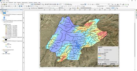 make maps and do spatial and statistical analysis using arcmap by