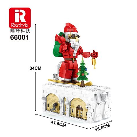 Reobrix 66001 Santa Coming With 1038 Pieces Mould King