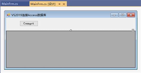 c vs2019 winfrm应用程序连接access数据库，并简单实现数据库表的数据查询、显示 jeremy wu 博客园