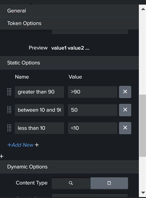 Input Type Checkbox To Use Conditonal Operators Splunk Community