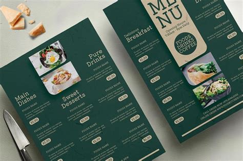 Food Menu Print Templates Ft Restaurant And Menu Envato