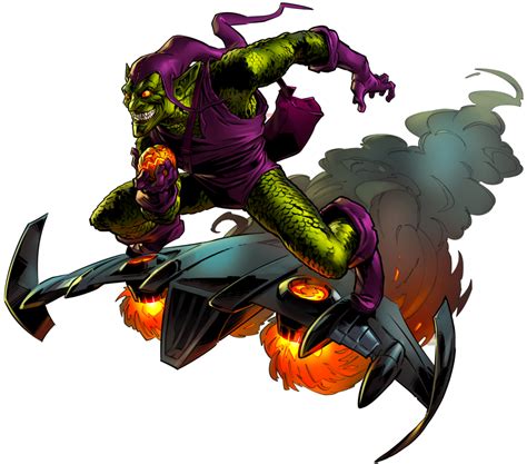 Ultimate Spiderman Green Goblin Comic