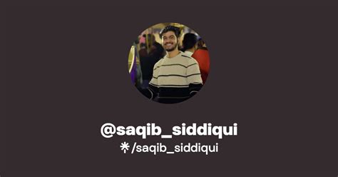 Saqibsiddiqui Instagram Linktree