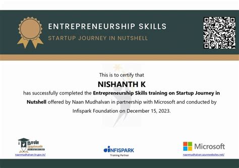 Nishanth K On Linkedin Entrepreneurshipskills Startupjourney Businessinnovation