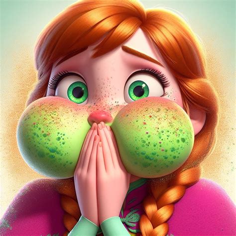 Anna Sick Puffy Cheeks Ai Art By Alrucker On Deviantart