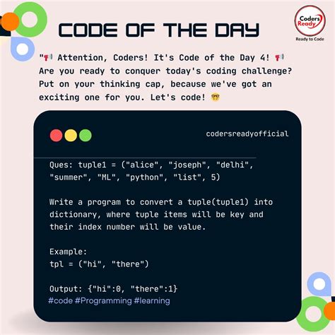 coders ready on linkedin code codeoftheday codingchallenge programming thinkcodecreate…