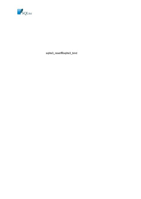 Sqlite学习手册 中文全本sqlitepdf资源 Csdn下载