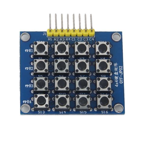 Buy Kekeyang 1pcs 4x4 Matrix Keyboard Module Board With 16