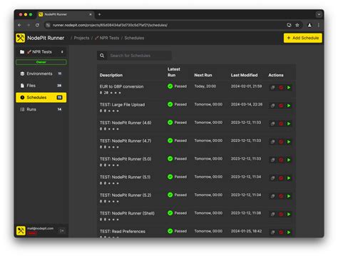 Nodepit Runner — Nodepit