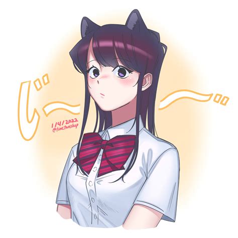 Komi Cat ･ω･ By Timetwosleep Rkomisan