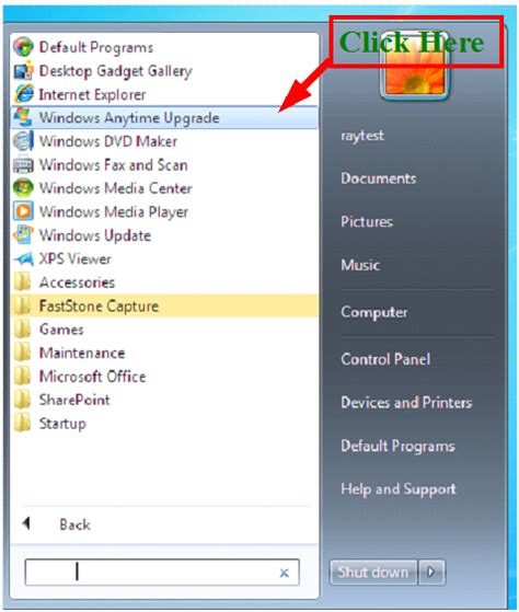 Windows Anytime Upgrade How To Tutorials