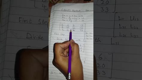 Crouts Method Youtube