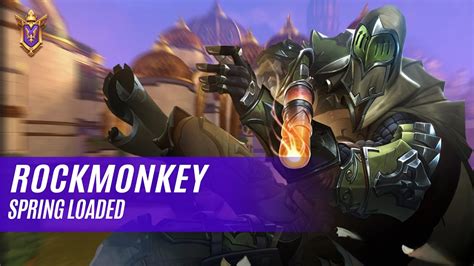 Rockmonkey Vii Paladins Competitive Pro Player Spring Loaded Youtube