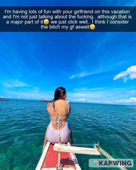 Bull And Your Gf Getting Closer On Vacation Rcuckoldcaptions