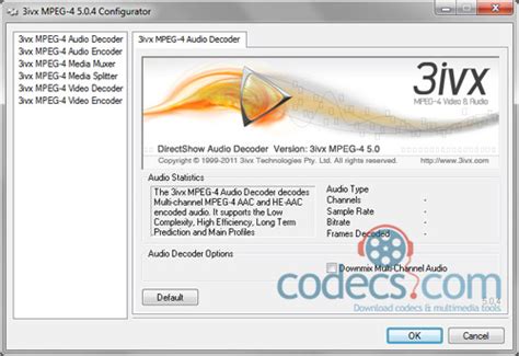 mpeg 4 codec download treesh