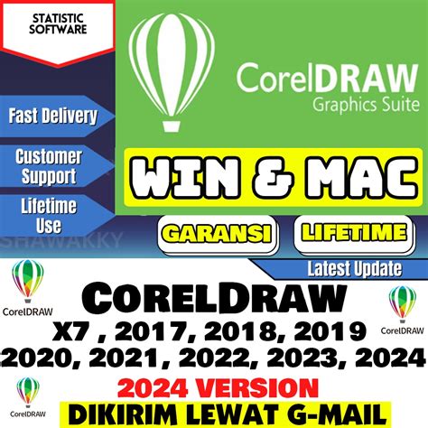 Jual Corel Draw Coreldraw X7 2024 2023 2022 2021 2020 2019