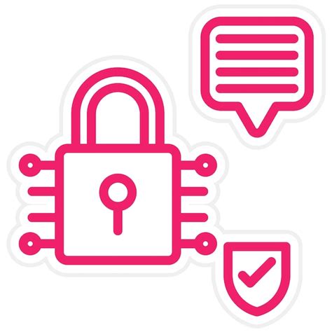 Premium Vector Vector Design Cybersecurity Framework Icon Style