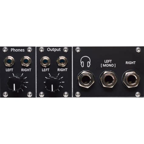 Pulp Logic Outputs Black PH Eurorack Module On ModularGrid