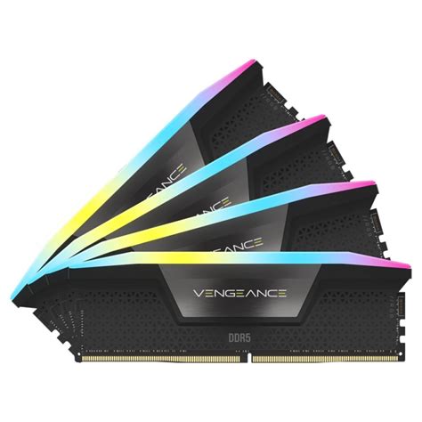 Memória Ddr5 Corsair Vengeance Rgb 64gb 2x32gb 5600mhz Preto Cmh64gx5m2b5600z40k
