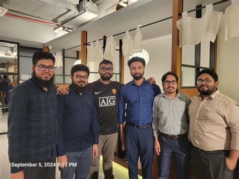 Officedinner Teamspirit Thanksto Aceadvisory Mamun Kabir