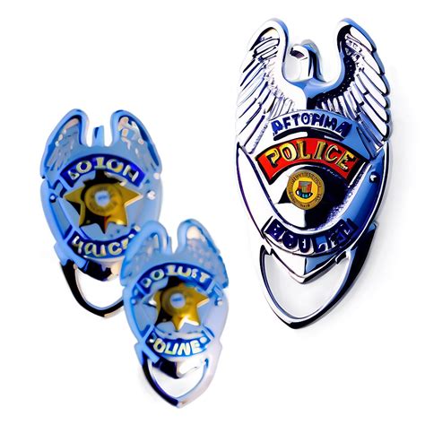 Download Metal Police Badge Design Png Okh