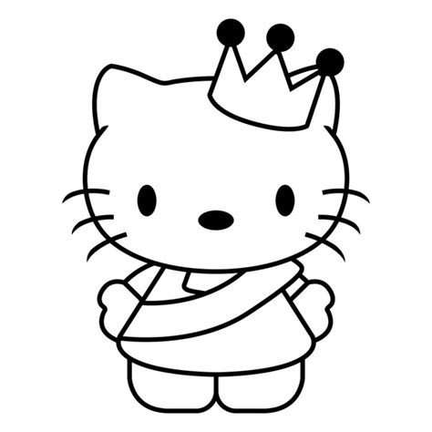 Dibujos De Hello Kitty En Blanco Y Negro Imagenes Para Serigrafia